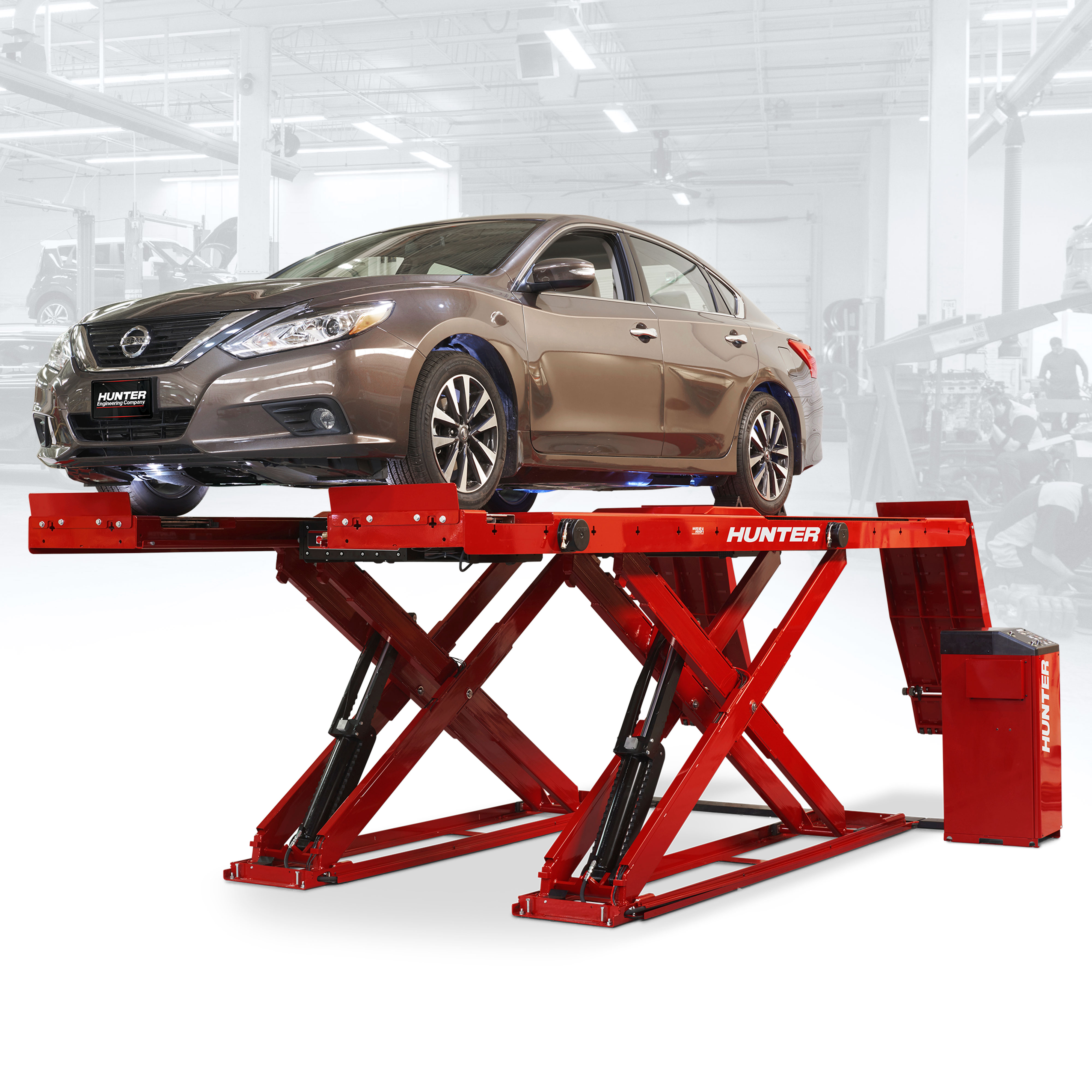 Hunter Equipment Built for Nissan INFINITI | Hunter Engineering Company®