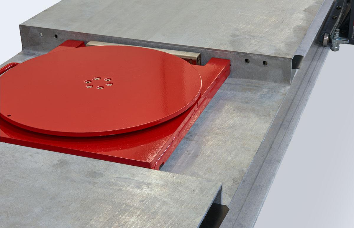 Heavy-Duty Pit Racks | Hunter Engineering Company®