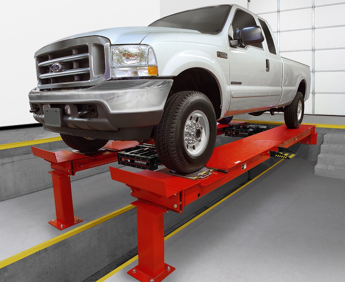 Alignment Pit Racks | Hunter Engineering Company®