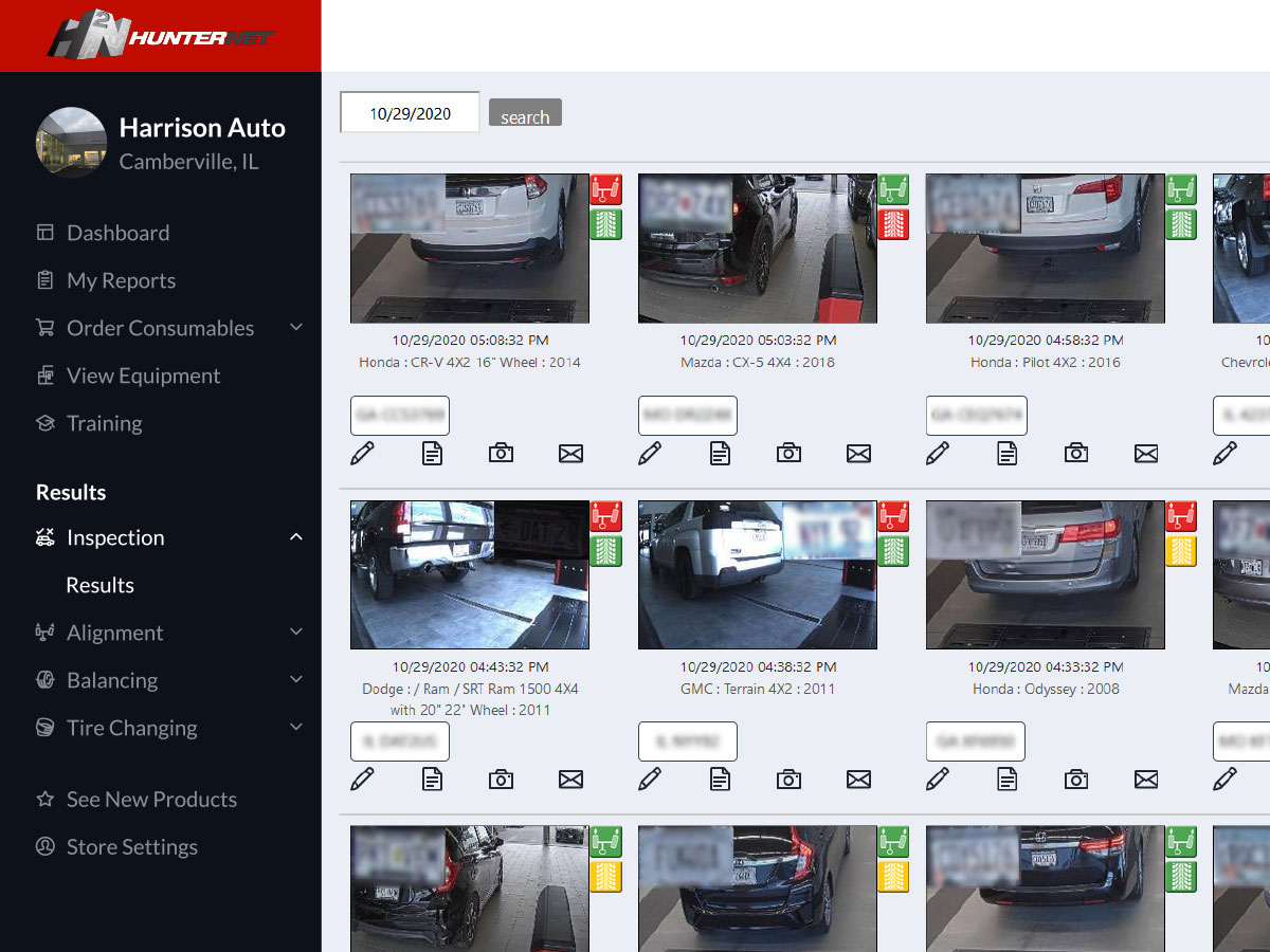 HunterNet® Online Business Tool | Hunter Engineering Company®