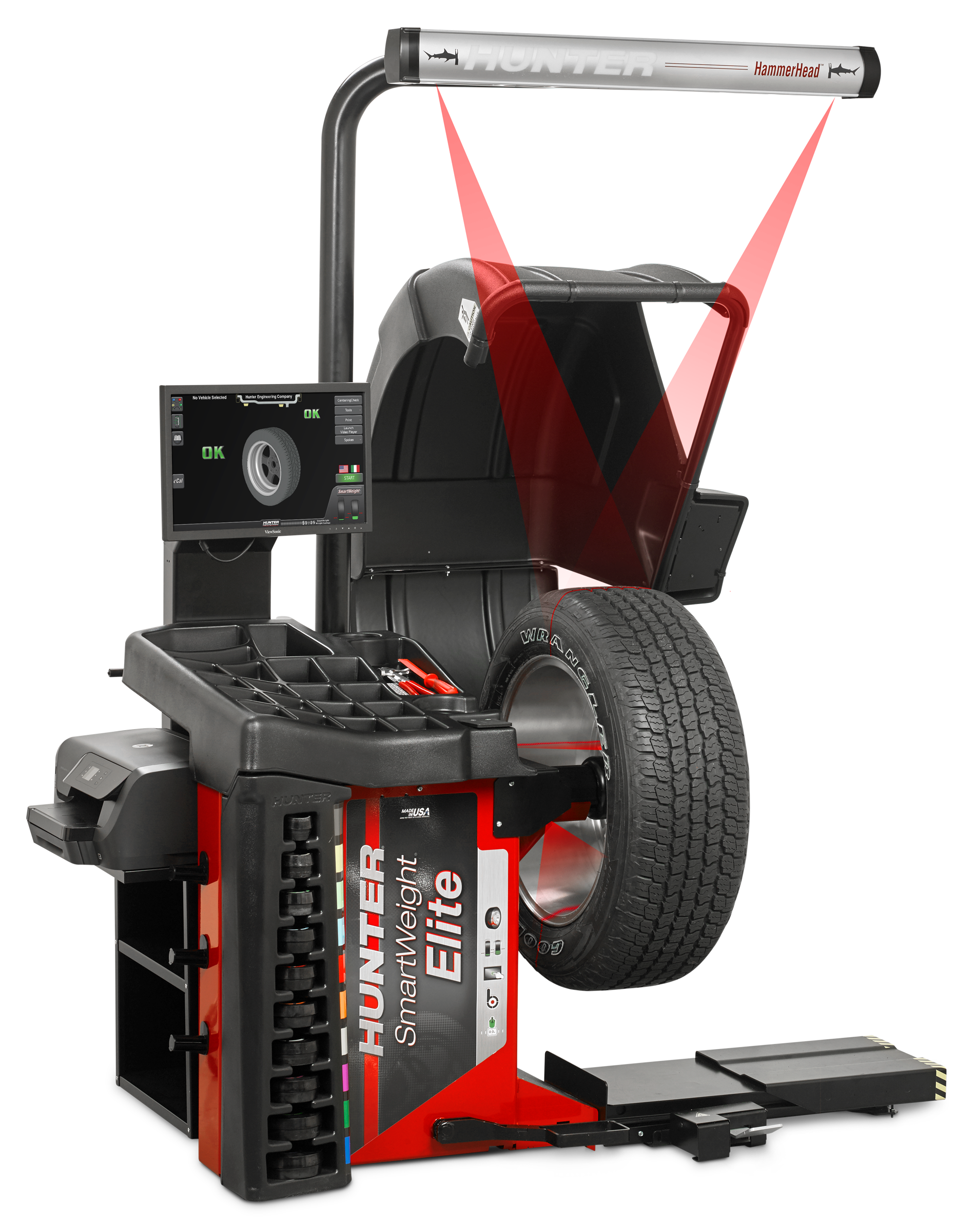 Hunter wheel balancer digital operations manuals | Hunter Engineering ...