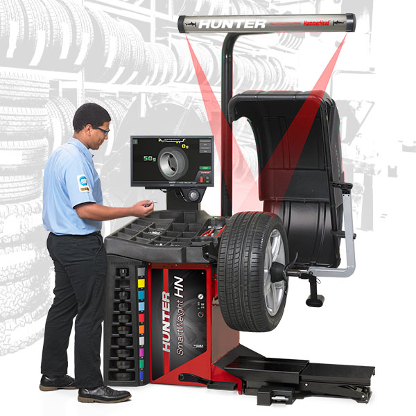SmartWeight® Wheel Balancers | Hunter Engineering Company®