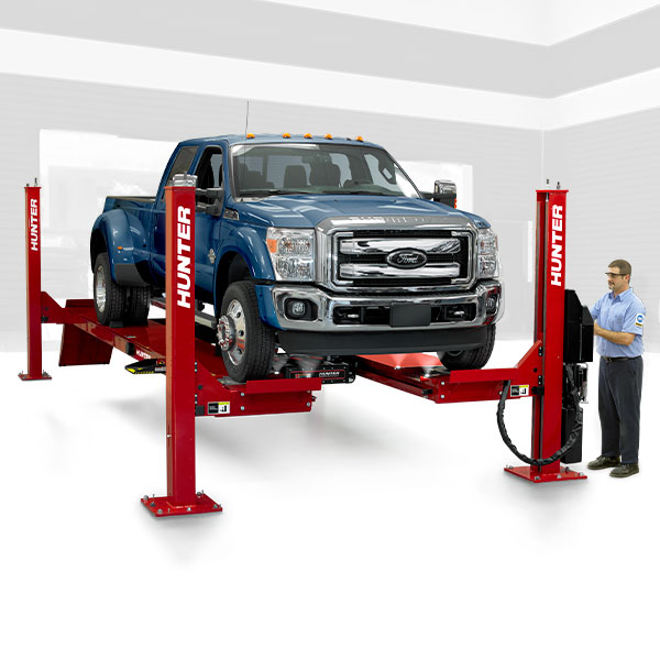Four-Post Lift - Alignment Racks | Hunter Engineering Company®