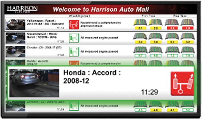 Quick Check Drive Over Alignment Check | Hunter Engineering Company®