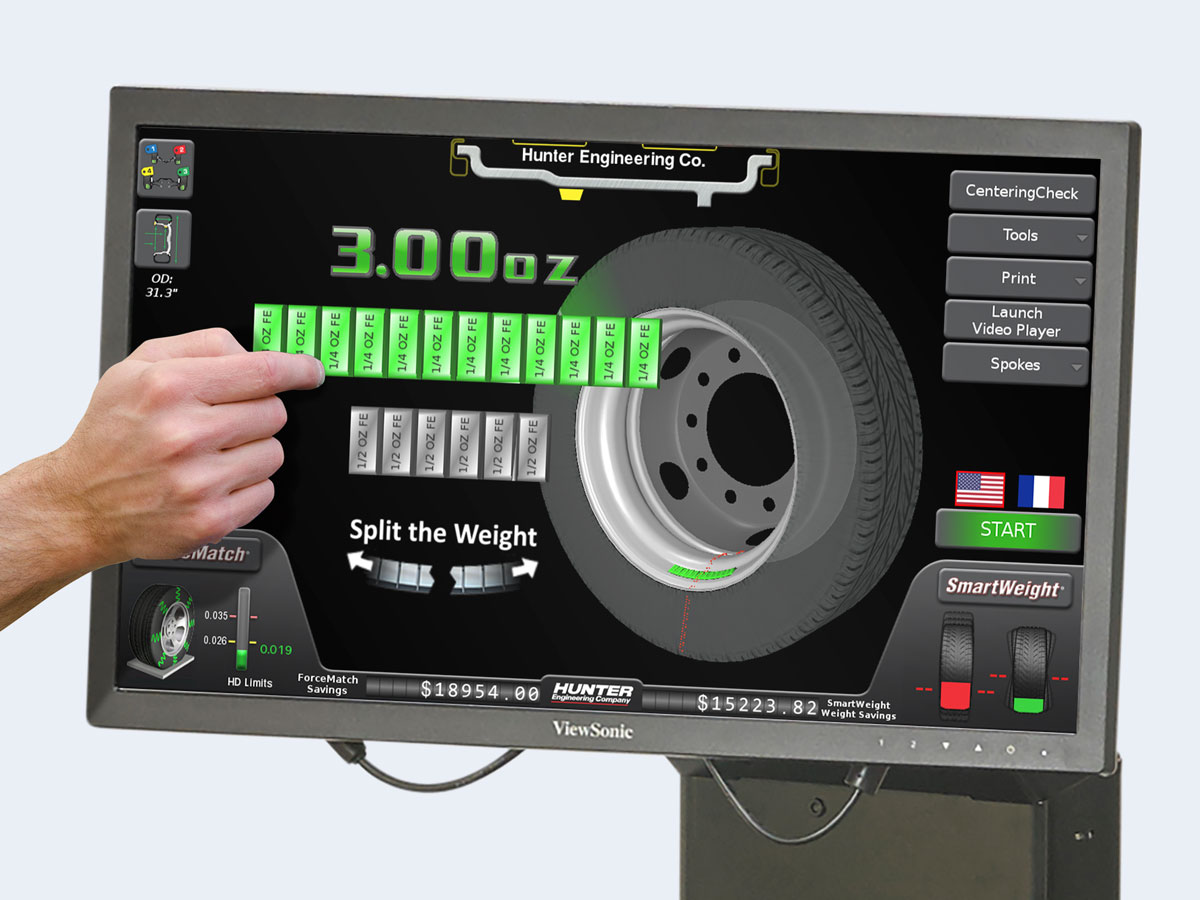 HD Elite Wheel Balancer | Hunter Engineering Company®