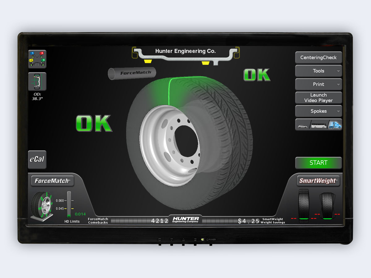 HD Elite Wheel Balancer | Hunter Engineering Company®